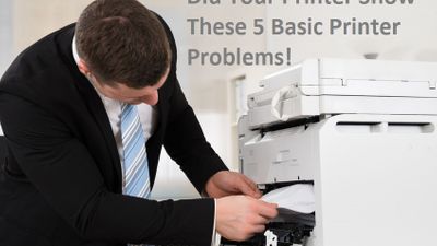 Did Your Printer Show These 5 Basic Printer Problems? | Wrytin