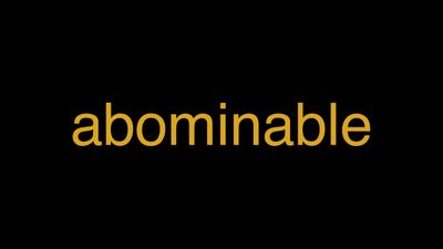 Meaning of Abominable in Hindi - हिंदी में मतलब | Wrytin