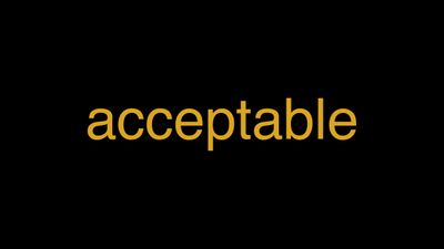 Meaning of Acceptable in Hindi - हिंदी में मतलब | Wrytin