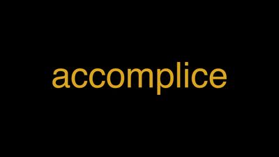 Meaning of Accomplice in Hindi - हिंदी में मतलब | Wrytin