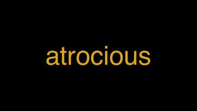 Meaning of Atrocious in Hindi - हिंदी में मतलब | Wrytin