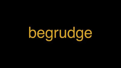 Meaning of Begrudge in Hindi - हिंदी में मतलब | Wrytin