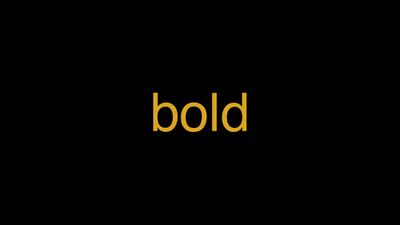 Meaning of Bold in Hindi - हिंदी में मतलब | Wrytin