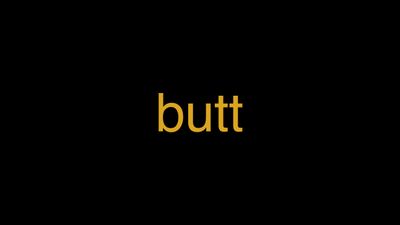 Meaning of Butt in Hindi - हिंदी में मतलब | Wrytin