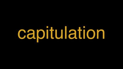 Meaning of Capitulation in Hindi - हिंदी में मतलब | Wrytin