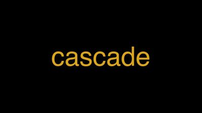 Meaning of Cascade in Hindi - हिंदी में मतलब | Wrytin