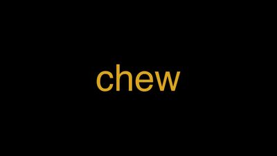 Meaning of Chew in Hindi - हिंदी में मतलब | Wrytin