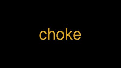 Meaning of Choke in Hindi - हिंदी में मतलब | Wrytin