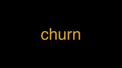Meaning of Churn in Hindi - हिंदी में मतलब | Wrytin