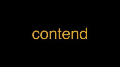 Meaning of Contend in Hindi - हिंदी में मतलब | Wrytin