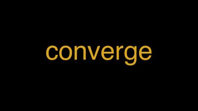 Meaning of Converge in Hindi - हिंदी में मतलब | Wrytin