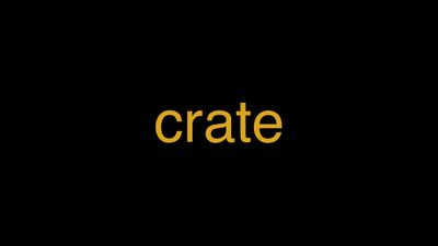 Meaning of Crate in Hindi - हिंदी में मतलब | Wrytin