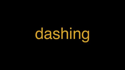 Meaning of Dashing in Hindi - हिंदी में मतलब | Wrytin