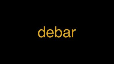 Meaning of Debar in Hindi - हिंदी में मतलब | Wrytin