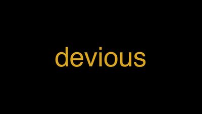 Meaning of Devious in Hindi - हिंदी में मतलब | Wrytin