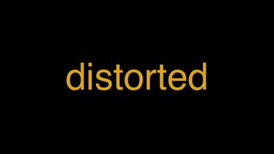 Meaning of Distorted in Hindi - हिंदी में मतलब | Wrytin