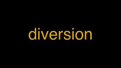 Meaning of Diversion in Hindi - हिंदी में मतलब | Wrytin