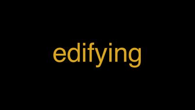 Meaning of Edifying in Hindi - हिंदी में मतलब | Wrytin