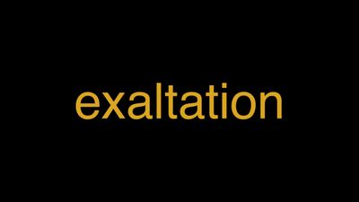 Meaning of Exaltation in Hindi - हिंदी में मतलब | Wrytin