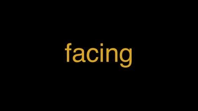 Meaning of Facing in Hindi - हिंदी में मतलब | Wrytin