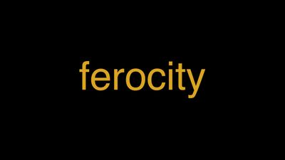 Meaning of Ferocity in Hindi - हिंदी में मतलब | Wrytin