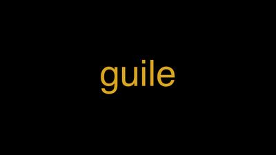 Meaning of Guile in Hindi - हिंदी में मतलब | Wrytin
