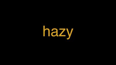 Meaning of Hazy in Hindi - हिंदी में मतलब | Wrytin