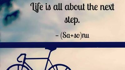 Life Is All About The Next Step | Wrytin
