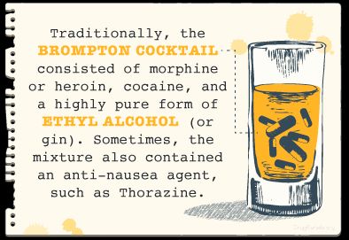 Brompton Cocktail. | Wrytin