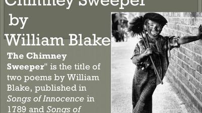 The Chimney Sweeper Of The Songs Of Experience | Wrytin