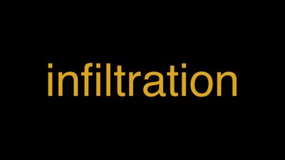 Meaning of Infiltration in Hindi - हिंदी में मतलब | Wrytin