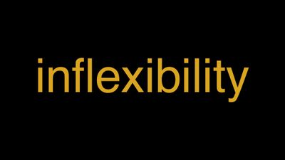 Meaning of Inflexibility in Hindi - हिंदी में मतलब | Wrytin