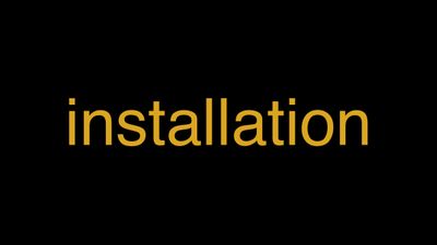 Meaning of Installation in Hindi - हिंदी में मतलब | Wrytin