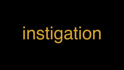 Meaning of Instigation in Hindi - हिंदी में मतलब | Wrytin