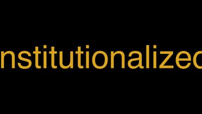 Meaning of Institutionalized in Hindi - हिंदी में मतलब | Wrytin