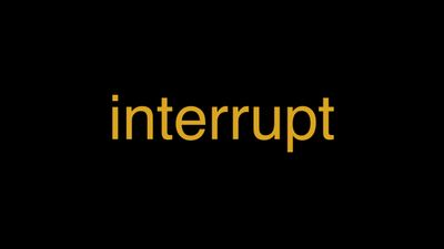 Meaning of Interrupt in Hindi - हिंदी में मतलब | Wrytin