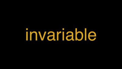 Meaning of Invariable in Hindi - हिंदी में मतलब | Wrytin