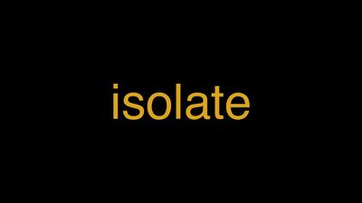 Meaning of Isolate in Hindi - हिंदी में मतलब | Wrytin