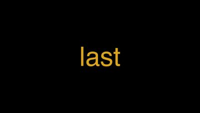 Meaning of Last in Hindi - हिंदी में मतलब | Wrytin