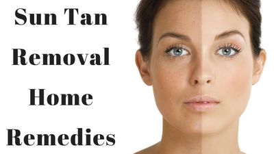 Top 6 Natural Home Remedies For Tan Removal! | Wrytin