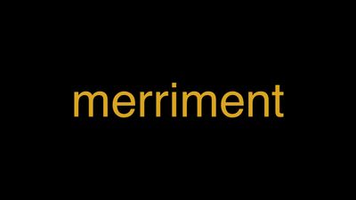 Meaning of Merriment in Hindi - हिंदी में मतलब | Wrytin