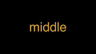 Meaning of Middle in Hindi - हिंदी में मतलब | Wrytin