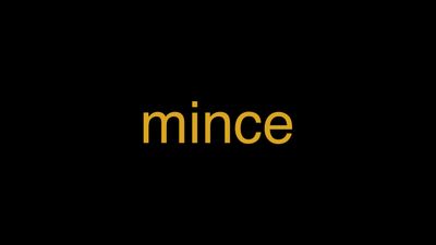 Meaning of Mince in Hindi - हिंदी में मतलब | Wrytin
