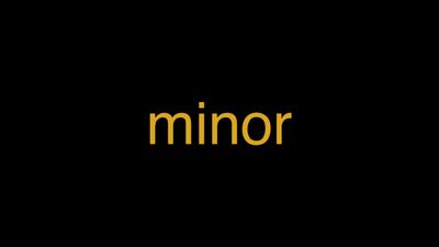 Meaning of Minor in Hindi - हिंदी में मतलब | Wrytin