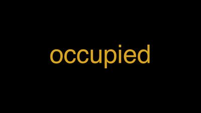 Meaning of Occupied in Hindi - हिंदी में मतलब | Wrytin