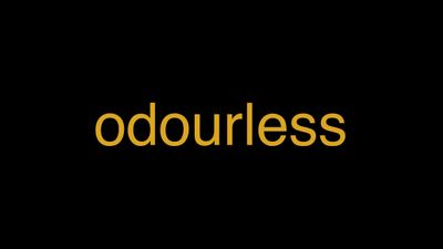 Meaning of Odourless in Hindi - हिंदी में मतलब | Wrytin