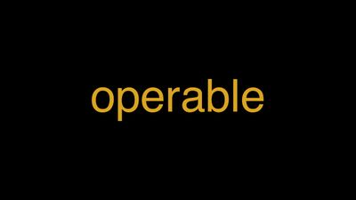 Meaning of Operable in Hindi - हिंदी में मतलब | Wrytin