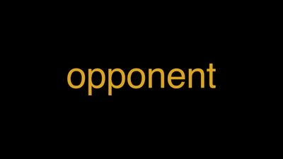 Meaning of Opponent in Hindi - हिंदी में मतलब | Wrytin