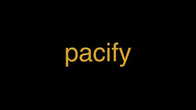 Meaning of Pacify in Hindi - हिंदी में मतलब | Wrytin