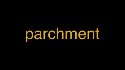 Meaning of Parchment in Hindi - हिंदी में मतलब | Wrytin